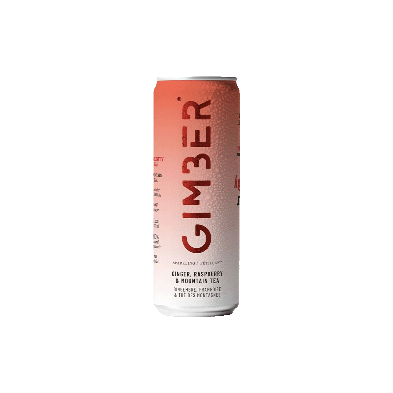 Gimber RTD Immunity Bio blik 25cl - Dare to Drink Different