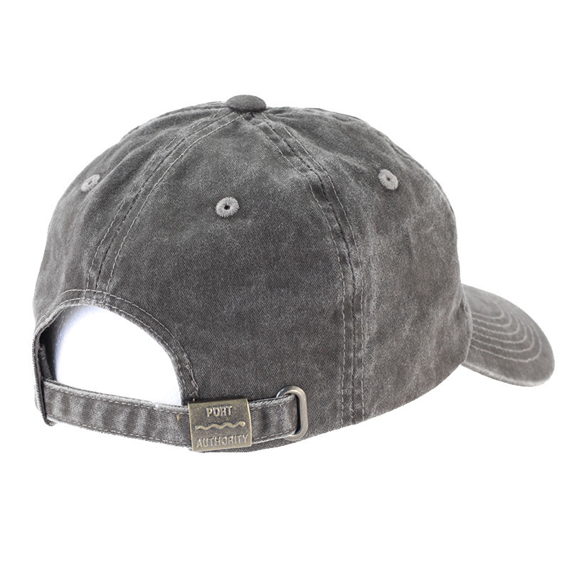 Weathered Gray Baseball Cap - BlueChip Picks