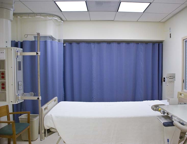 Best Hospital Curtain Track Systems & Cubicle Privacy Curtains