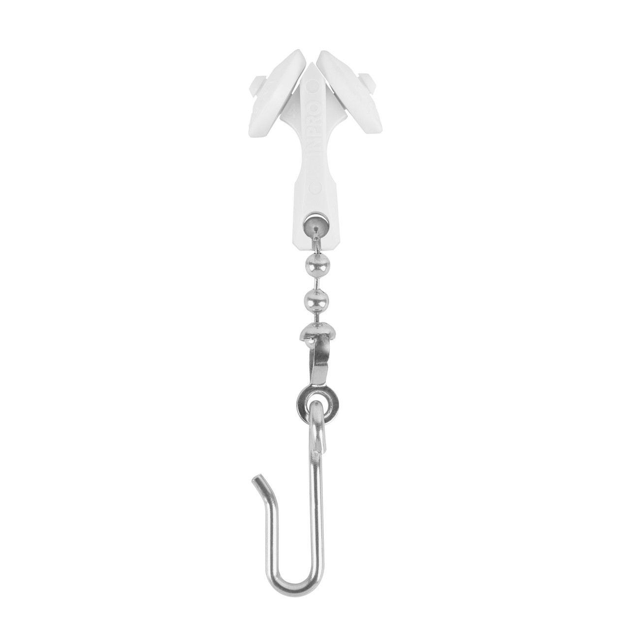 Covoc 9038 Carrier with Canted Wheels and Bead Chain and Hook