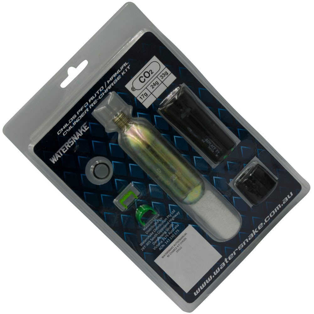 Watersnake Inflatable PFD Servicing Kits and parts