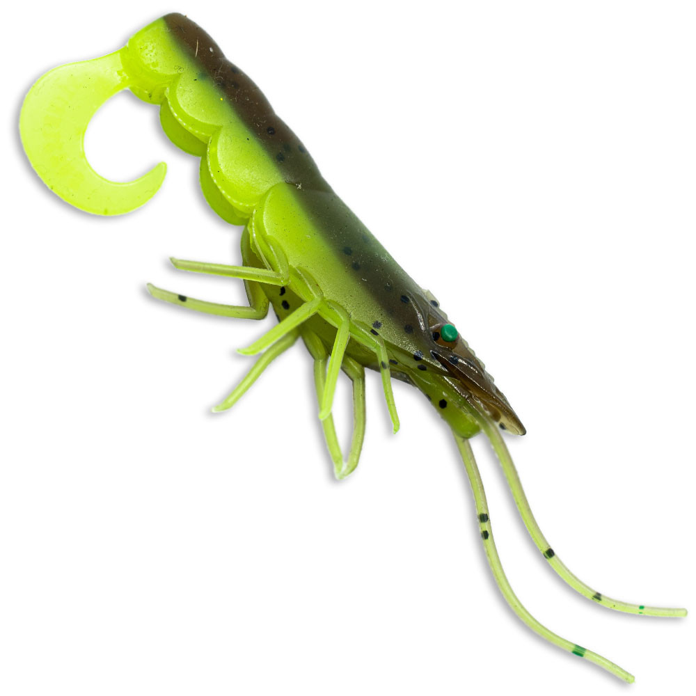 Chasebaits Curly Prawn Lures | Fishing Tackle Shop