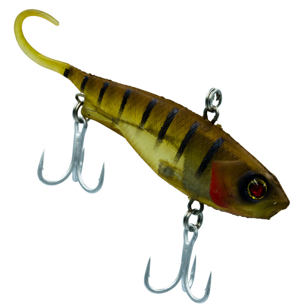 Zerek Fish Trap Lures Curl Tail Vibe Fishing Lure