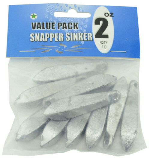 Snapper Sinkers For Sale | Fishing Tackle Shop