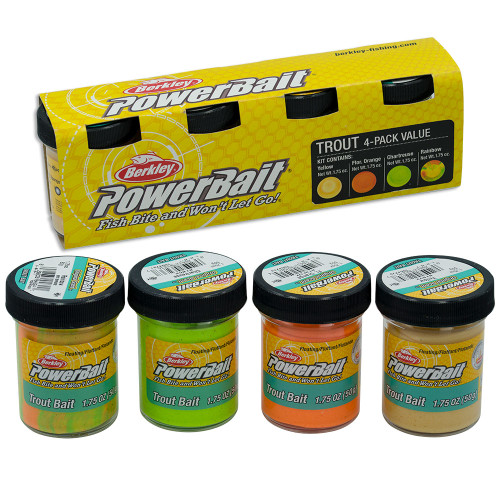 Berkley Gulp Trout Bait, Powerbait, Floating Salmon Eggs (Jars)