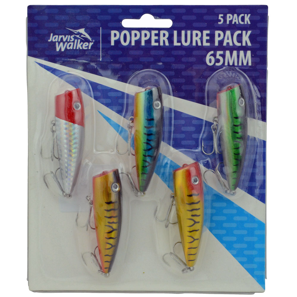 Jarvis Walker Popper Lure 5 Pack By Anaconda for sale online | eBay