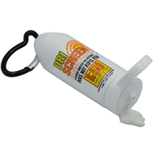 DRI Screen Sunscreen SPF 50 fish friendly 4 hour water resistance