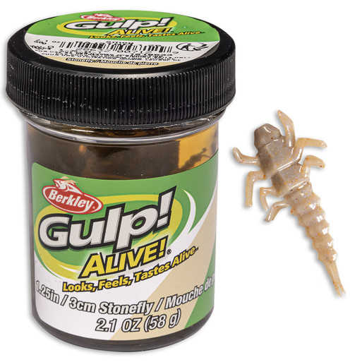 Gulp Alive Stone Fly - Jar of Lures