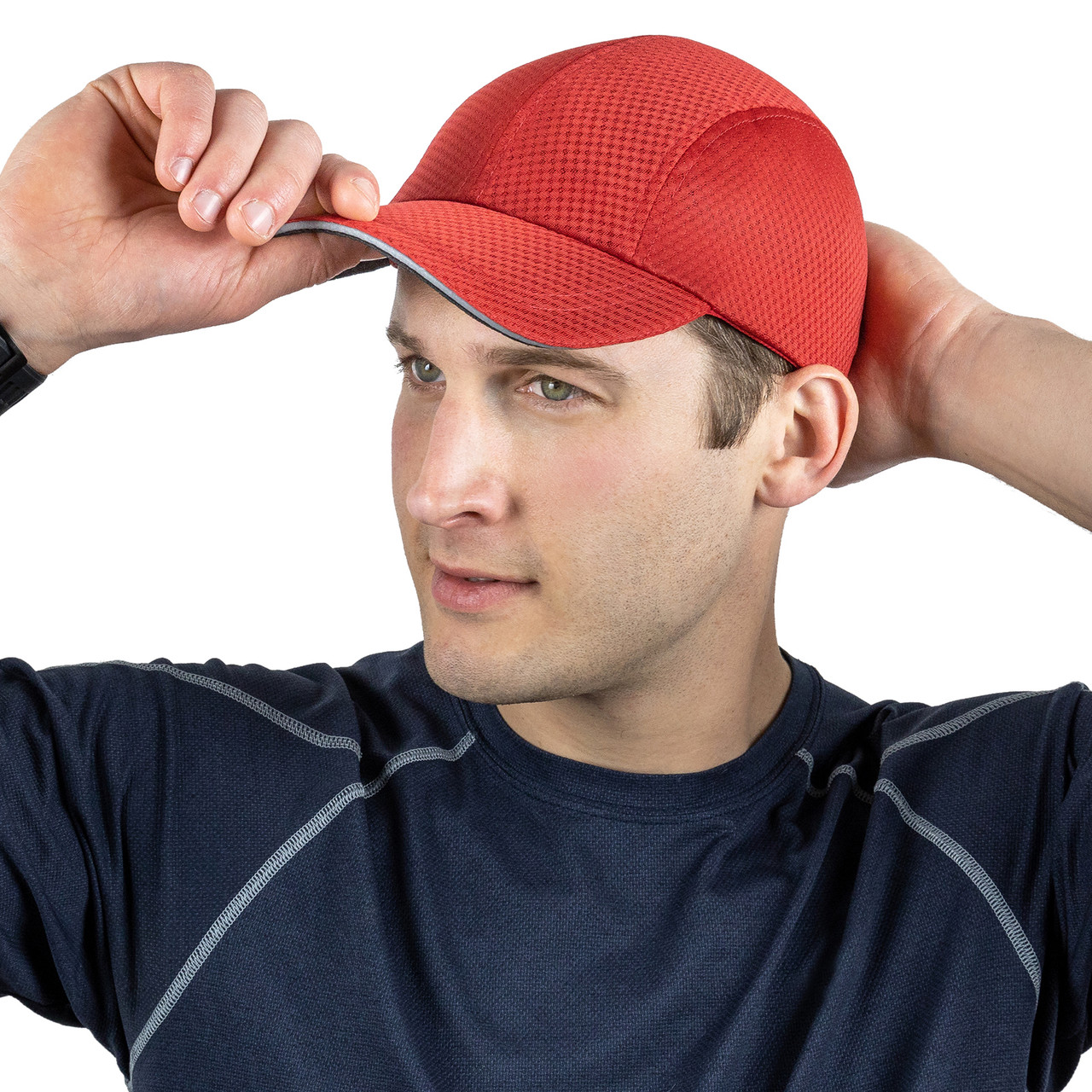 Race Day Mens Running Hat | Mesh Running Hat - TrailHeads