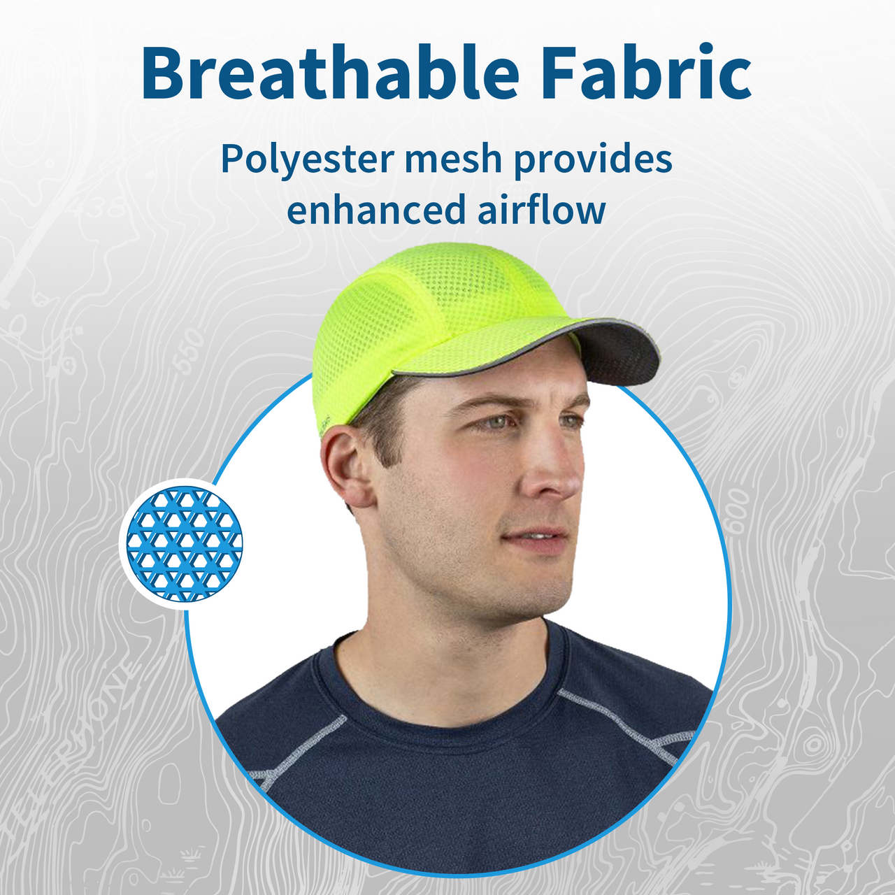 Race Day Mens Running Hat | Mesh Running Hat - TrailHeads