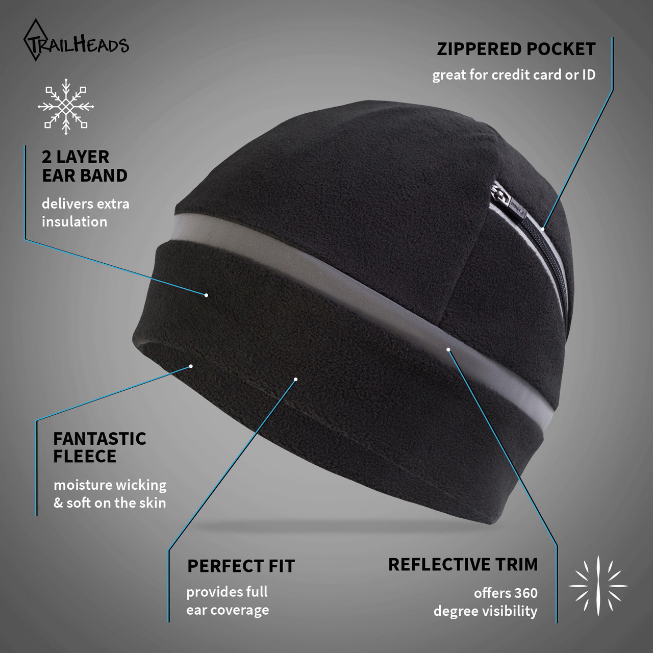 Men’s Winter Beanie with a Pocket