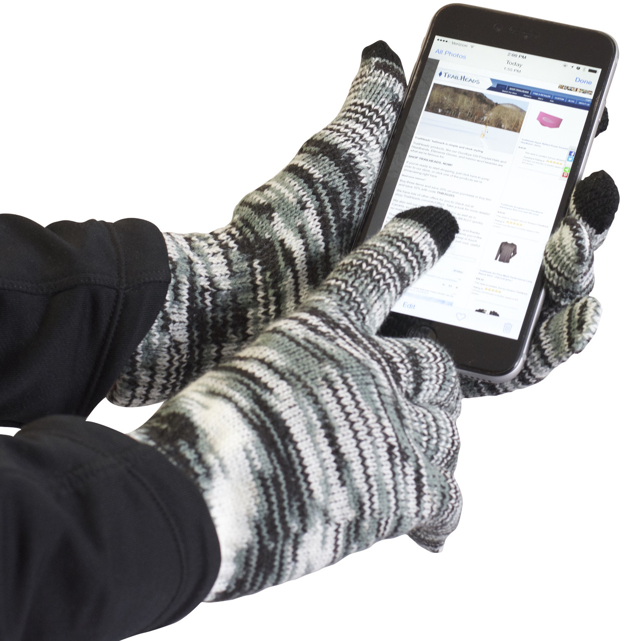 Women's Knit Gloves: Touch Screen Gloves