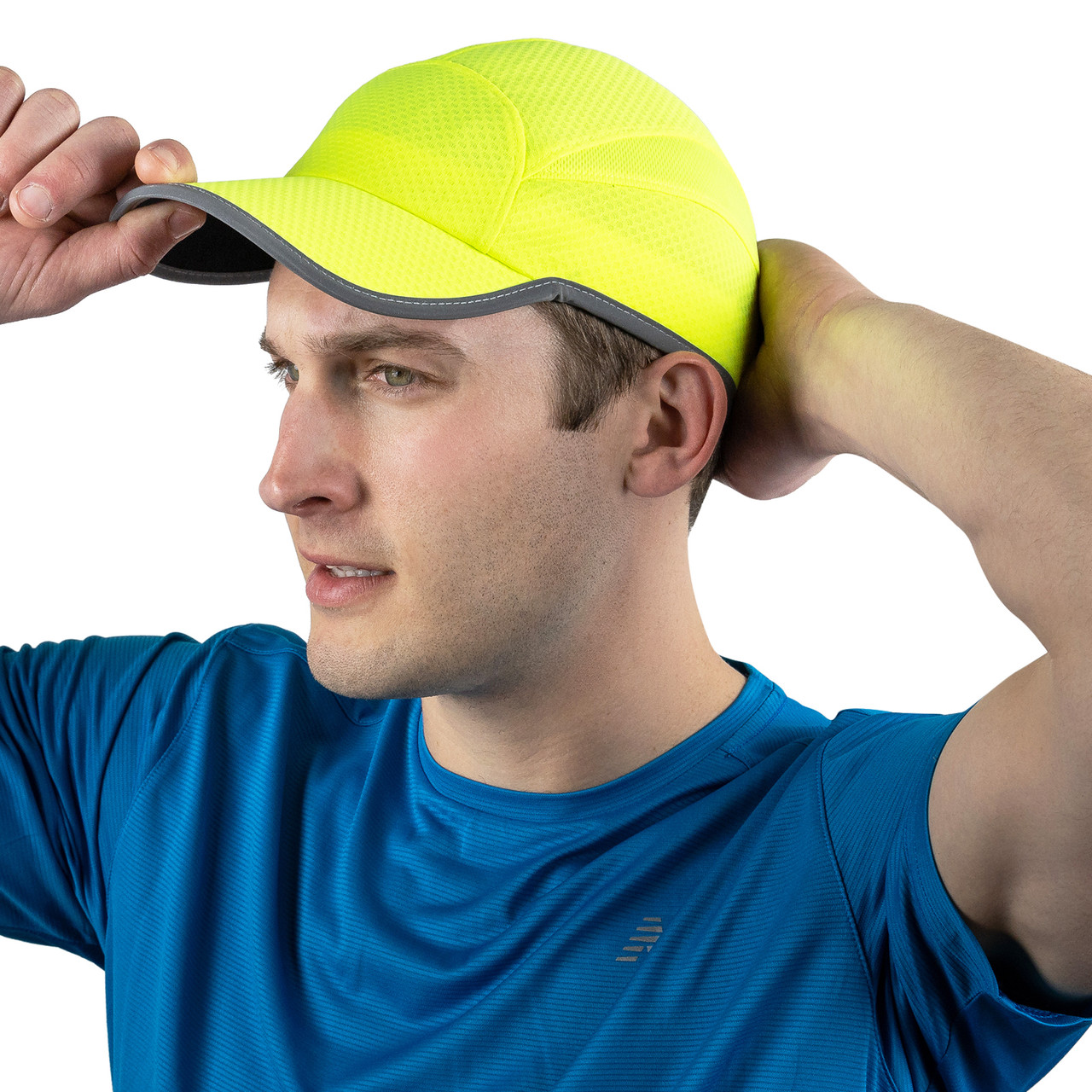 Reflective Run Cap