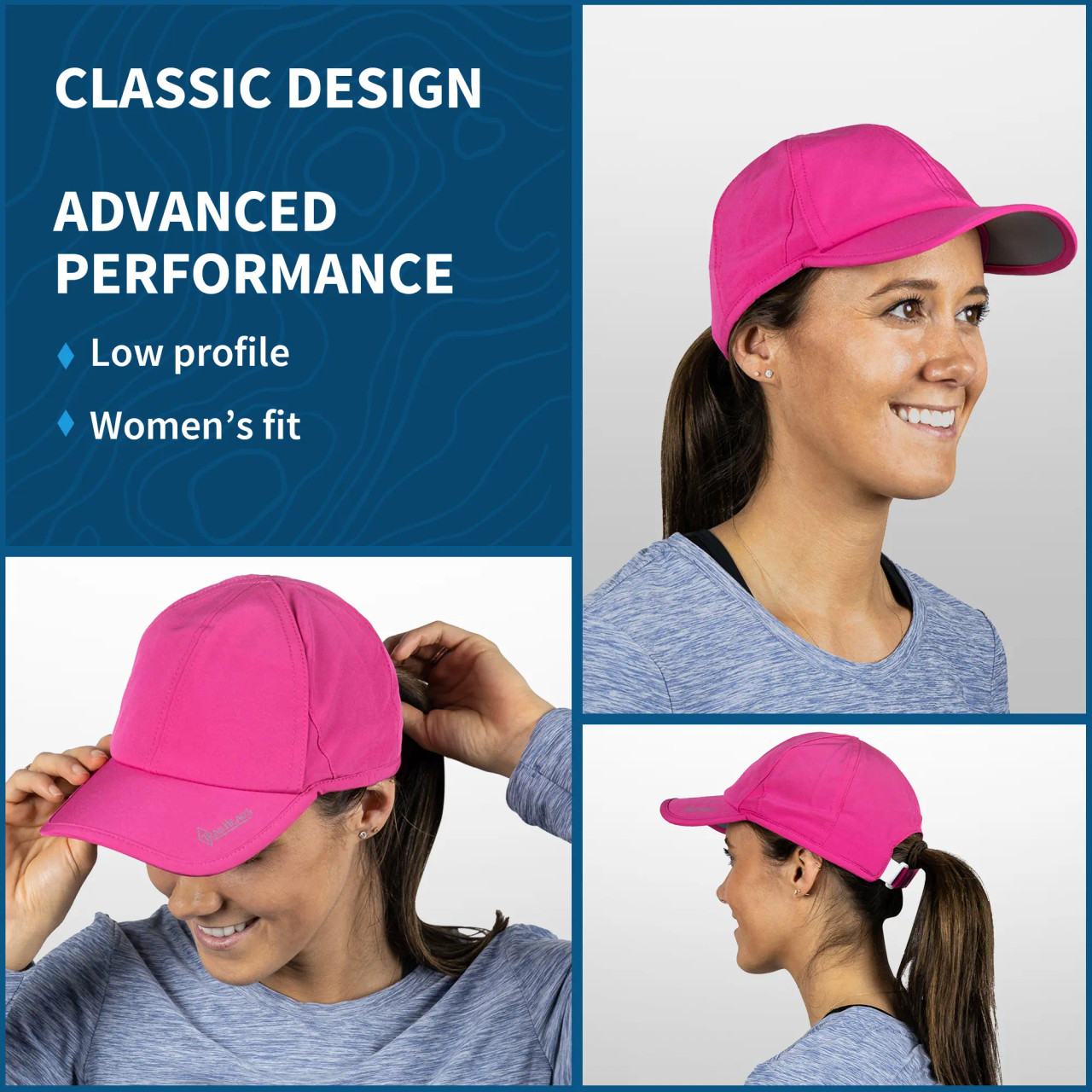 UV Protection Running Hat for Women | UPF Hats for Women