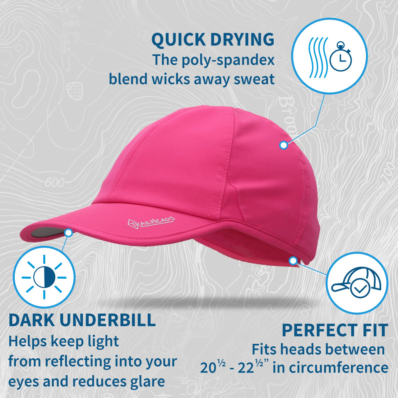 UV Protection Running Hat for Women | UPF Hats for Women