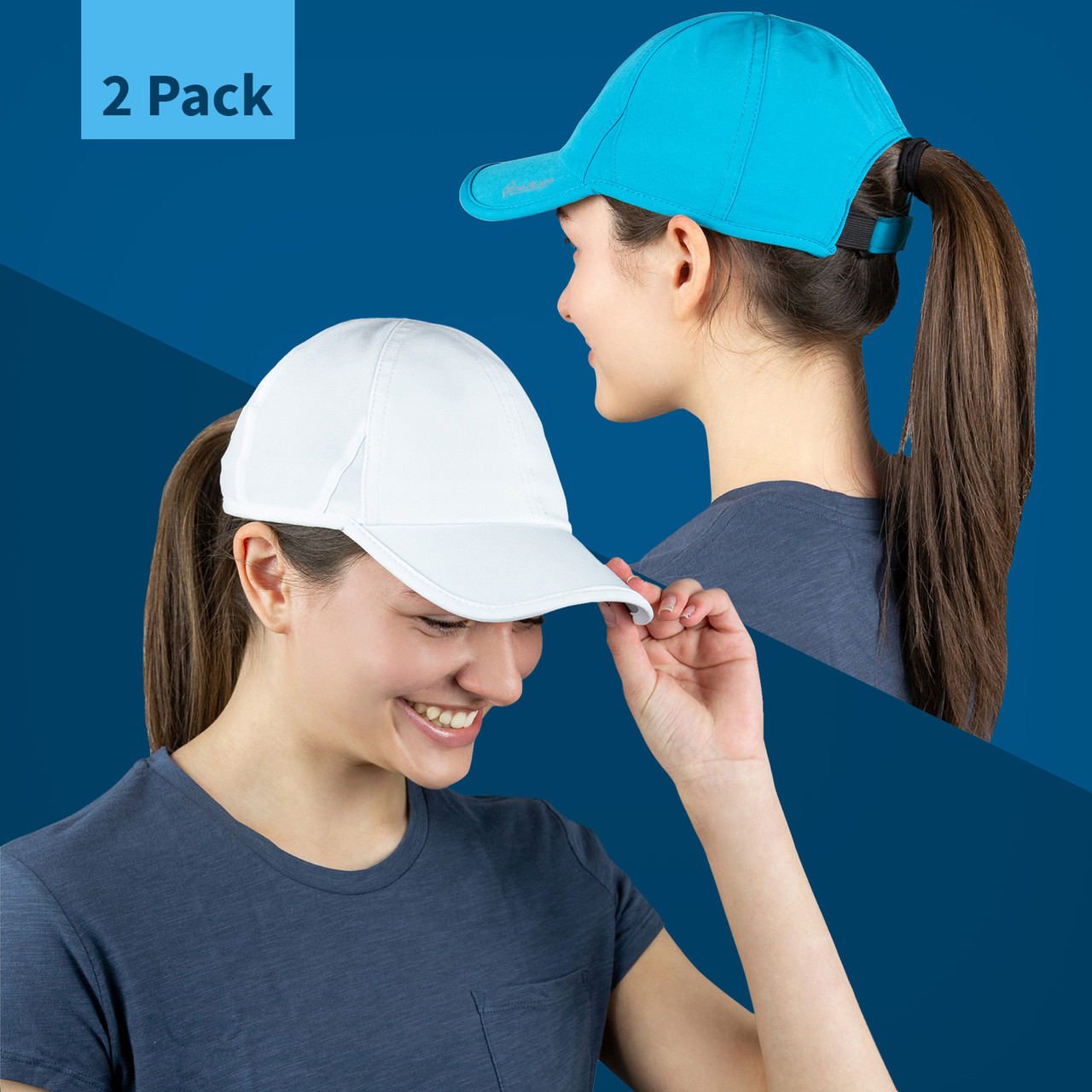 UV Protection Running Hat for Women - 2 Pack | TrailHeads