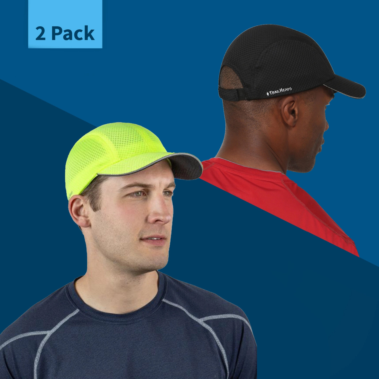 Race Day Men's Running Hat - 2-pack - TrailHeads