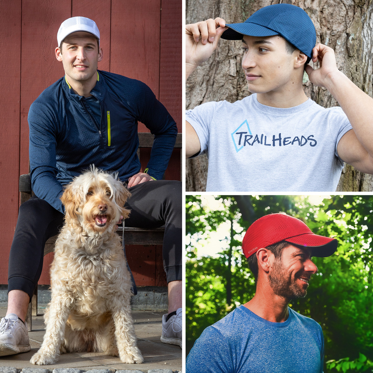 Race Day Men's Running Hat - 3-pack - TrailHeads