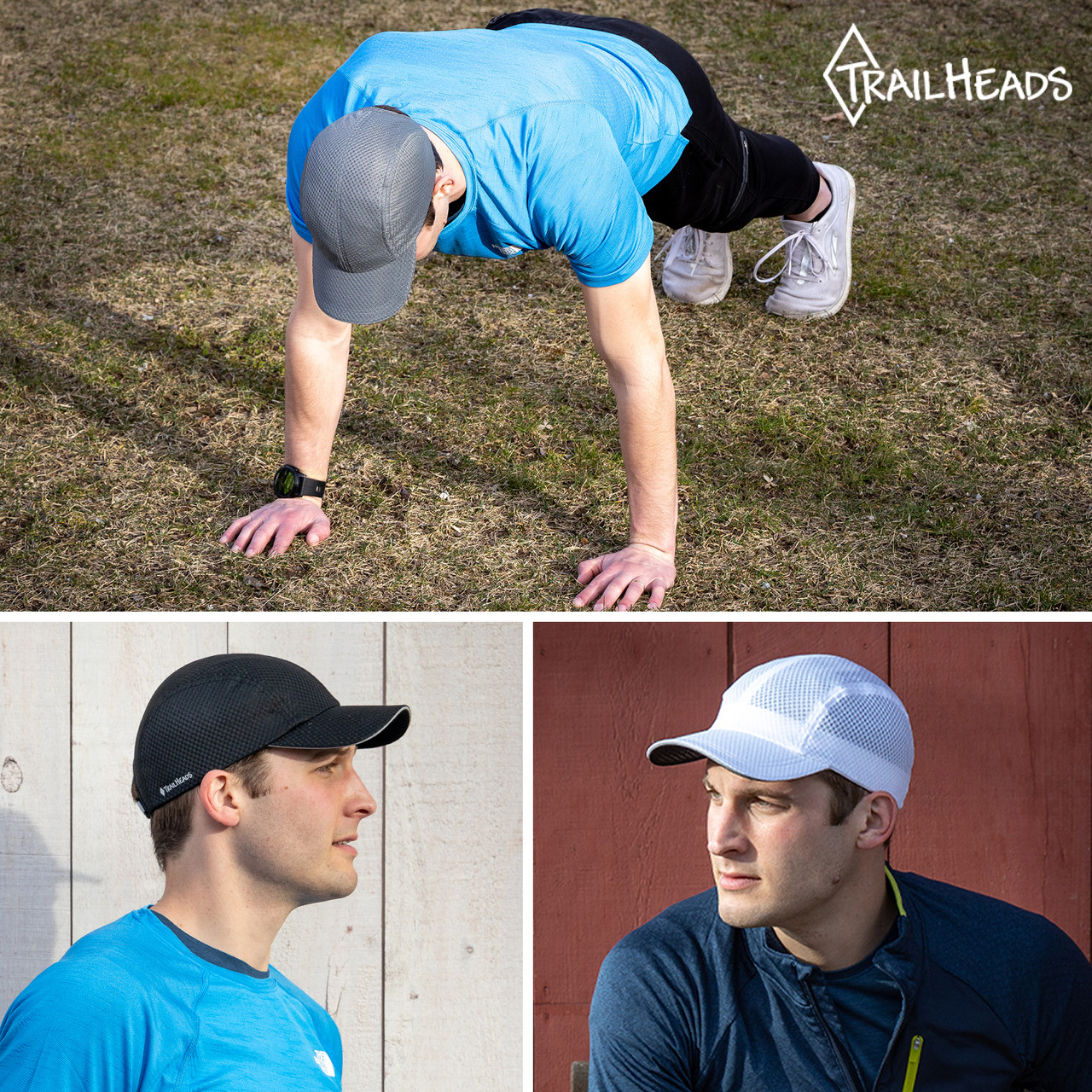 Race Day Men's Running Hat - 3-pack - TrailHeads