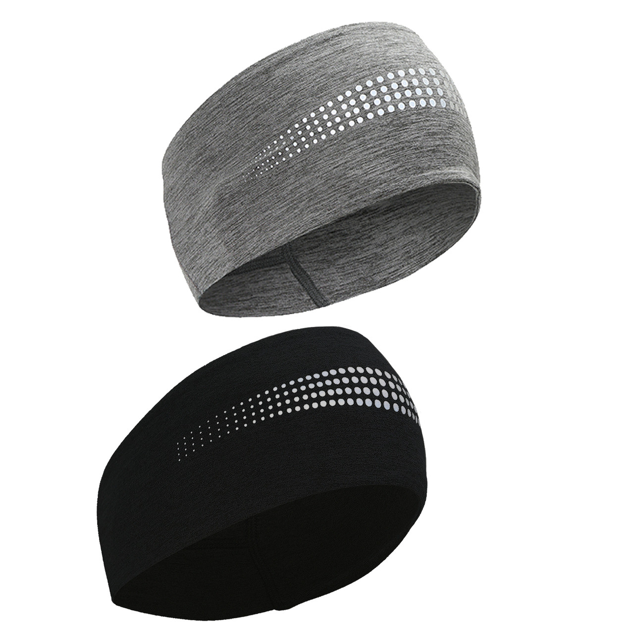 Women's Ponytail Running Headband - Adrenaline Series - 2 Pack