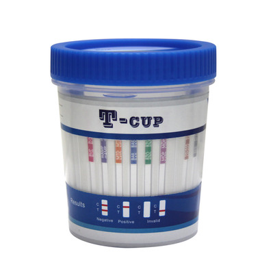 T-Cup 13 Panel CLIA Waived Instant Drug Test Cup 25/Box - Speares ...