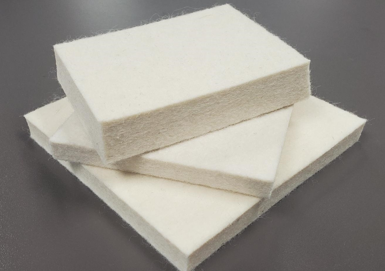 Felt Materials - SAE Pressed Wool Felt - F-1 SAE Wool Felt, White - The ...