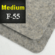 Felt Materials - SAE Pressed Wool Felt - F-55 SAE Wool Felt, Gray - The ...