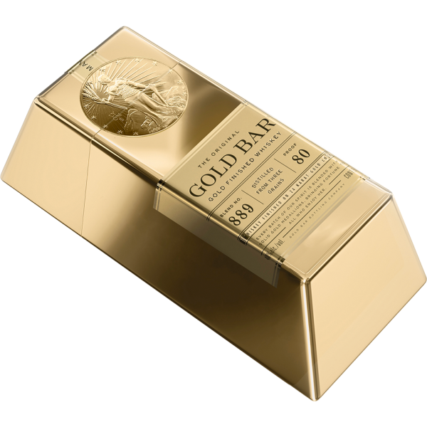 Gold Bar Premium Blended Whiskey Mini 50ml