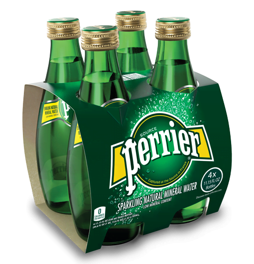 Perrier Mineral Water 350ml Glass Bottle