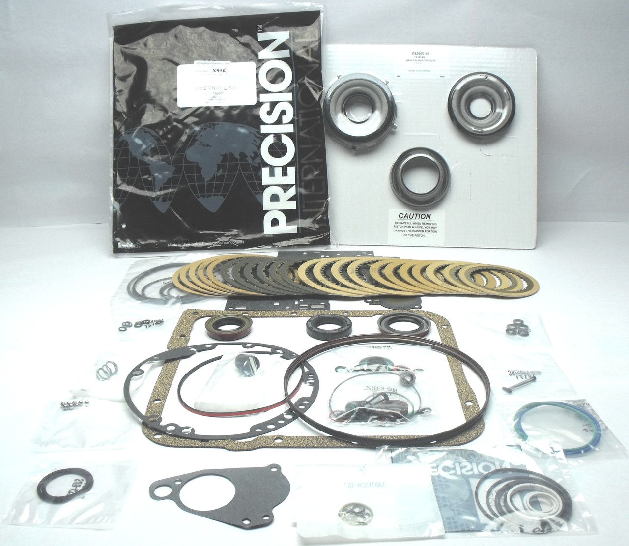 4L60E (2007-2011) Banner Rebuild Kit: Overhaul w/ Molded Rubber Pistons ...