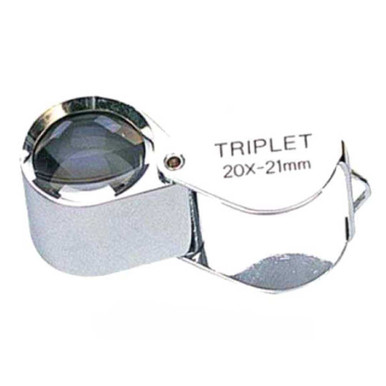 Hand Lens Triplet Loupe 20X 21mm