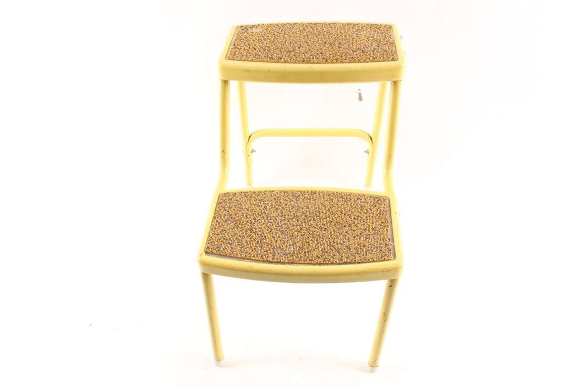 Vintage Metal Kitchen Step Stool