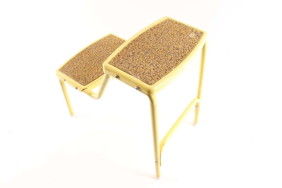 Vintage Metal Kitchen Step Stool