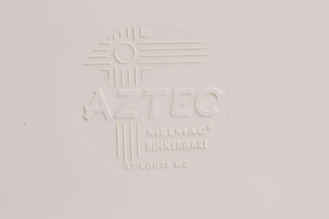 Vintage Retro Mid Century Melmac Dinner Plates Made By Aztec