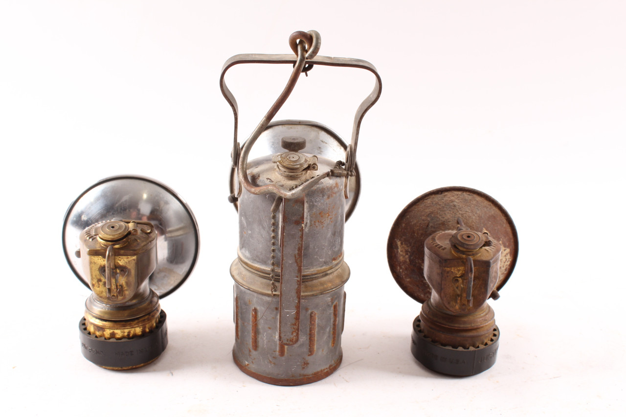 Old Mining Lamps Justrite Miner Lights