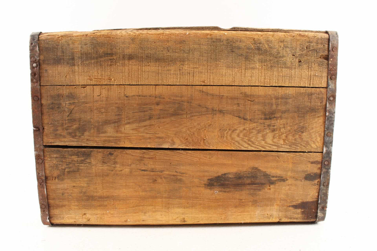 Old Goetz Brewing Company Wooden Beer Bottle Box Case - Antique Mystique