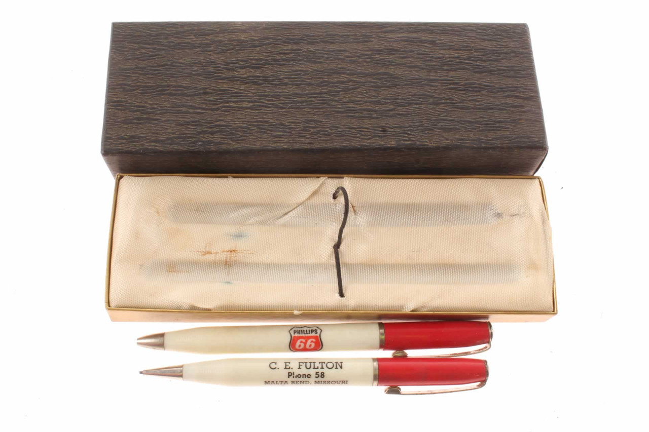 Vintage CE Fulton Phillips 66 Malta Bend Missouri Pen & Mechanical ...