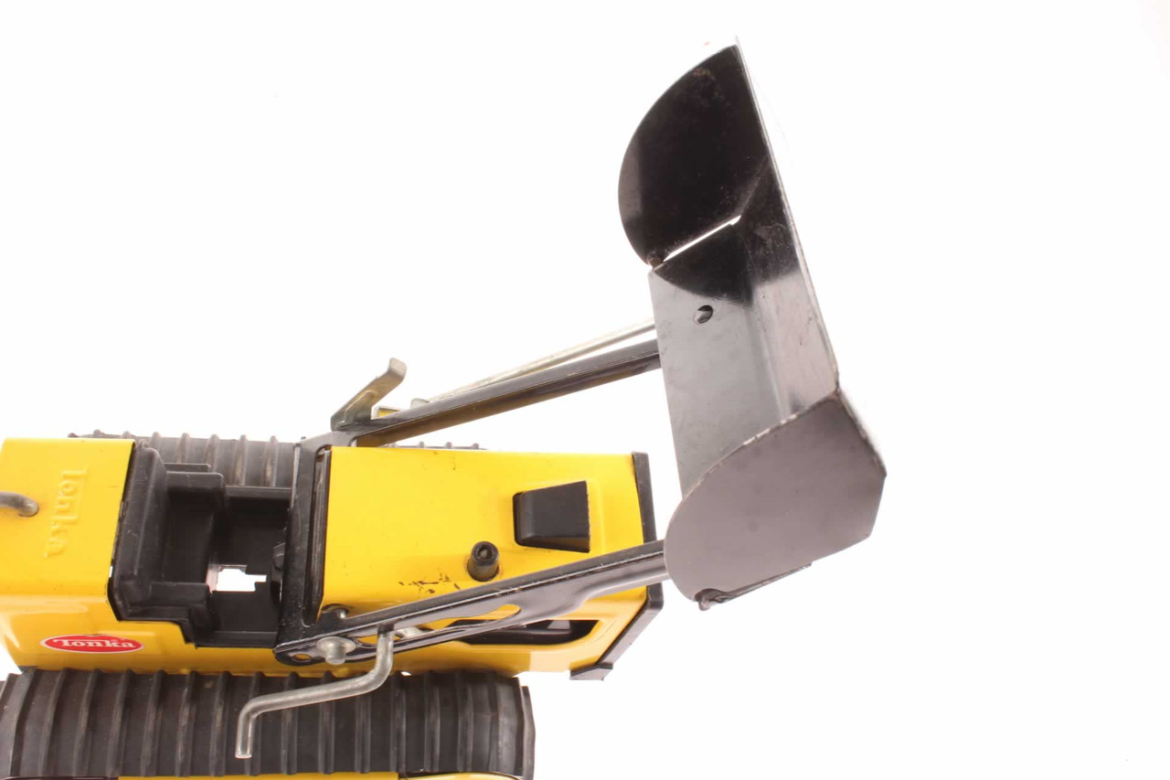 Vintage Tonka Toys Pressed Steel Trencher Backhoe Toy - Antique Mystique