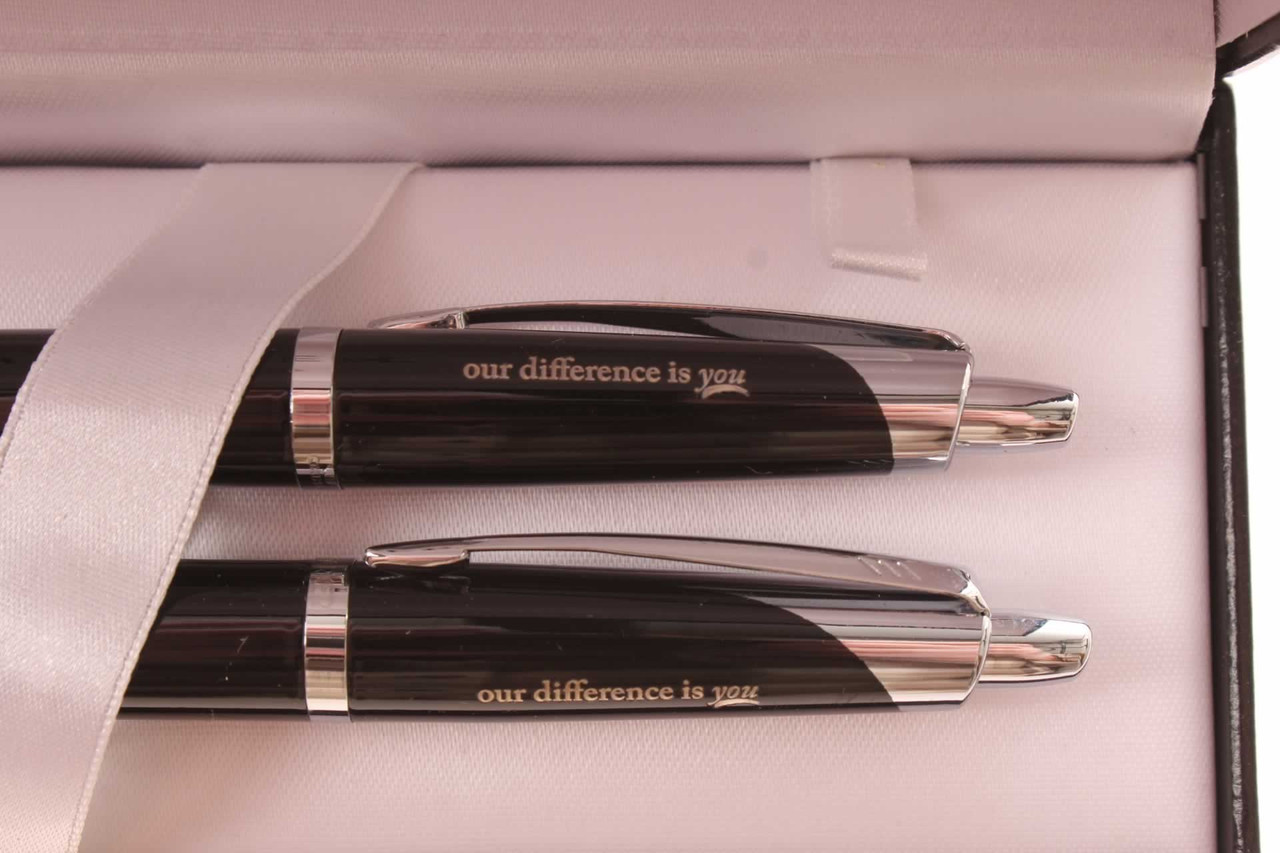 Parker Pen & Pencil Set Marked Our Difference Is You - Antique Mystique