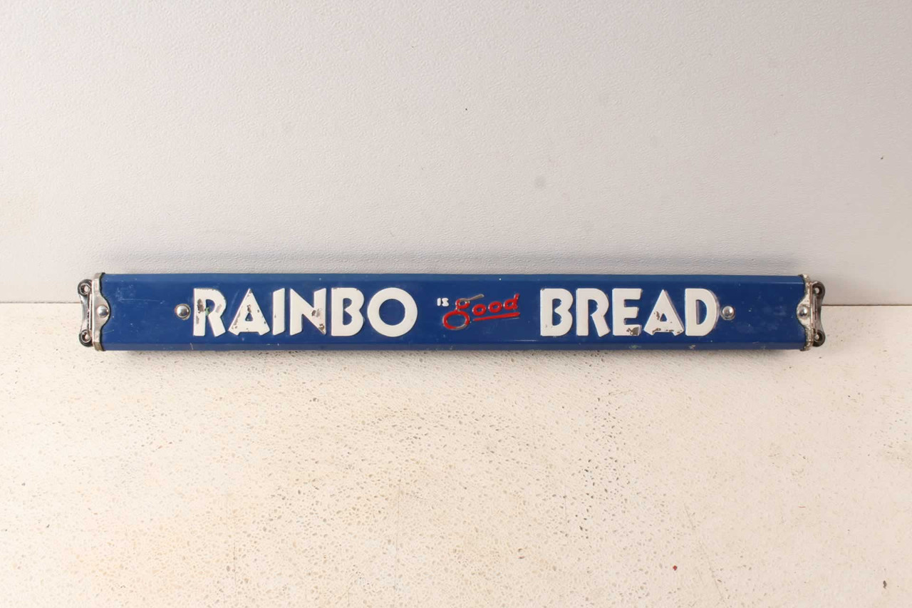 Antique Rainbo Is Good Bread Advertising Door Push Pull Handle Sign ...