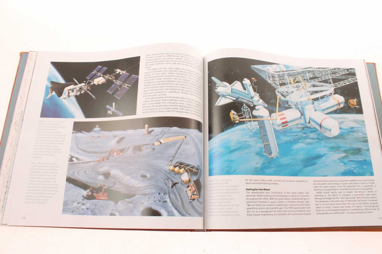 Vintage 1986 Illustrated History of Nasa Space Shuttle Dedicated Book ...