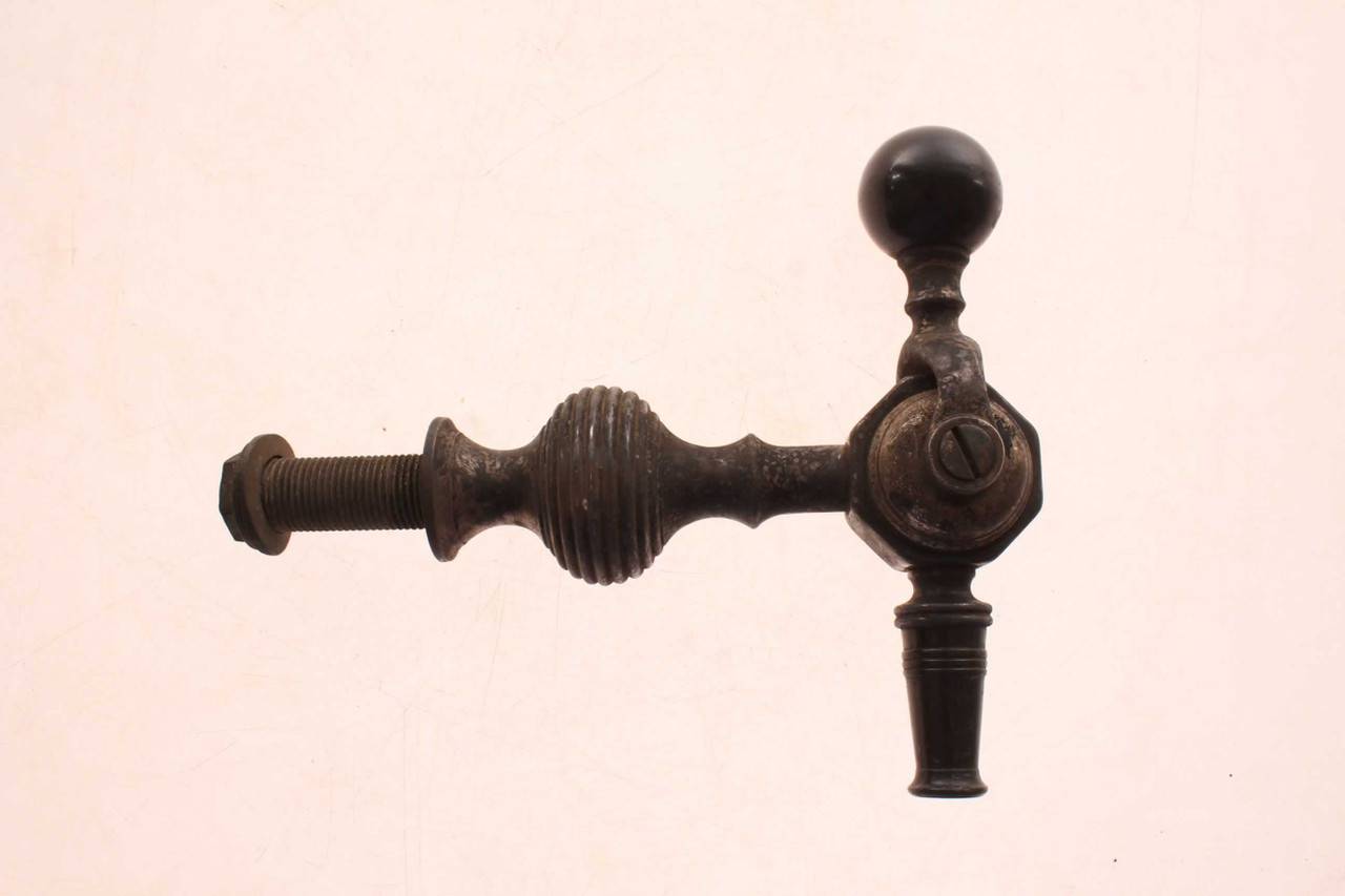 Antique Pre Prohibition Beer Keg Black Marble Knob Tap Handle - Antique ...
