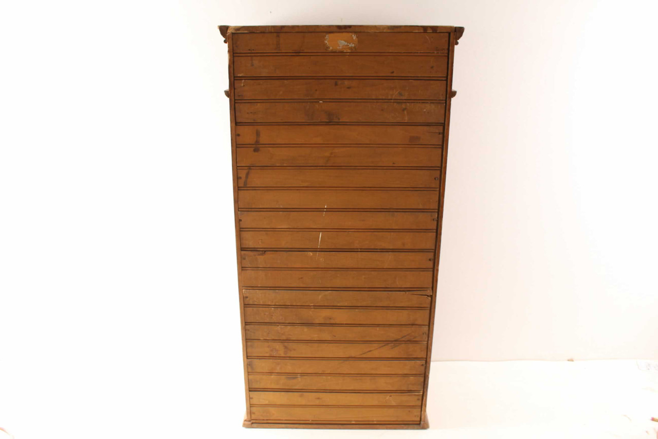 Antique Union Pacific Railroad Depot Oak Roll Top Ticket Cabinet Poole ...