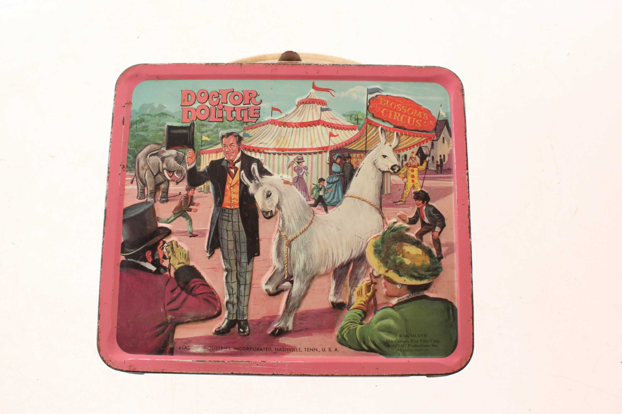 Vintage Doctor Dolittle Aladdin Lunchbox - Antique Mystique