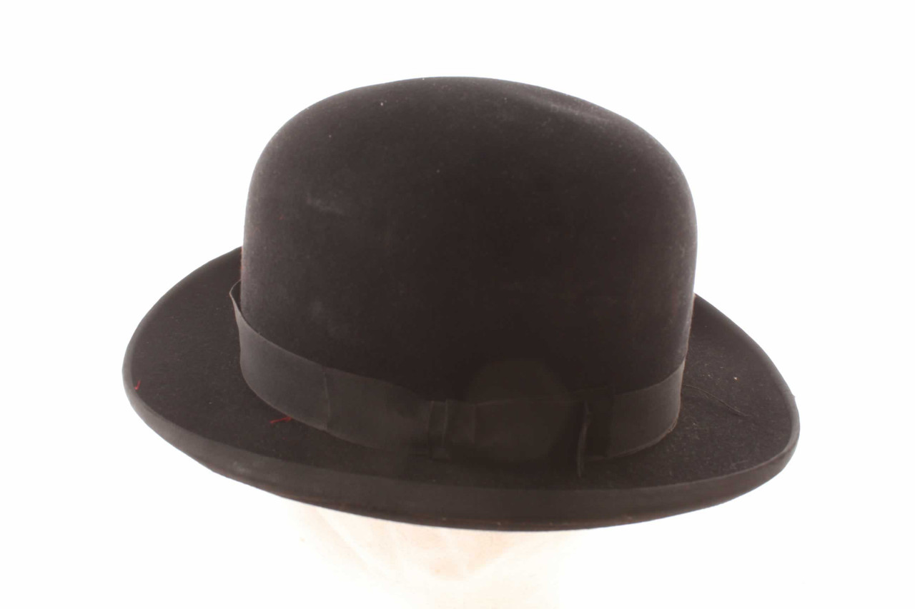 Antique King's High Grade Nutria Bowler Derby Hat - Antique Mystique