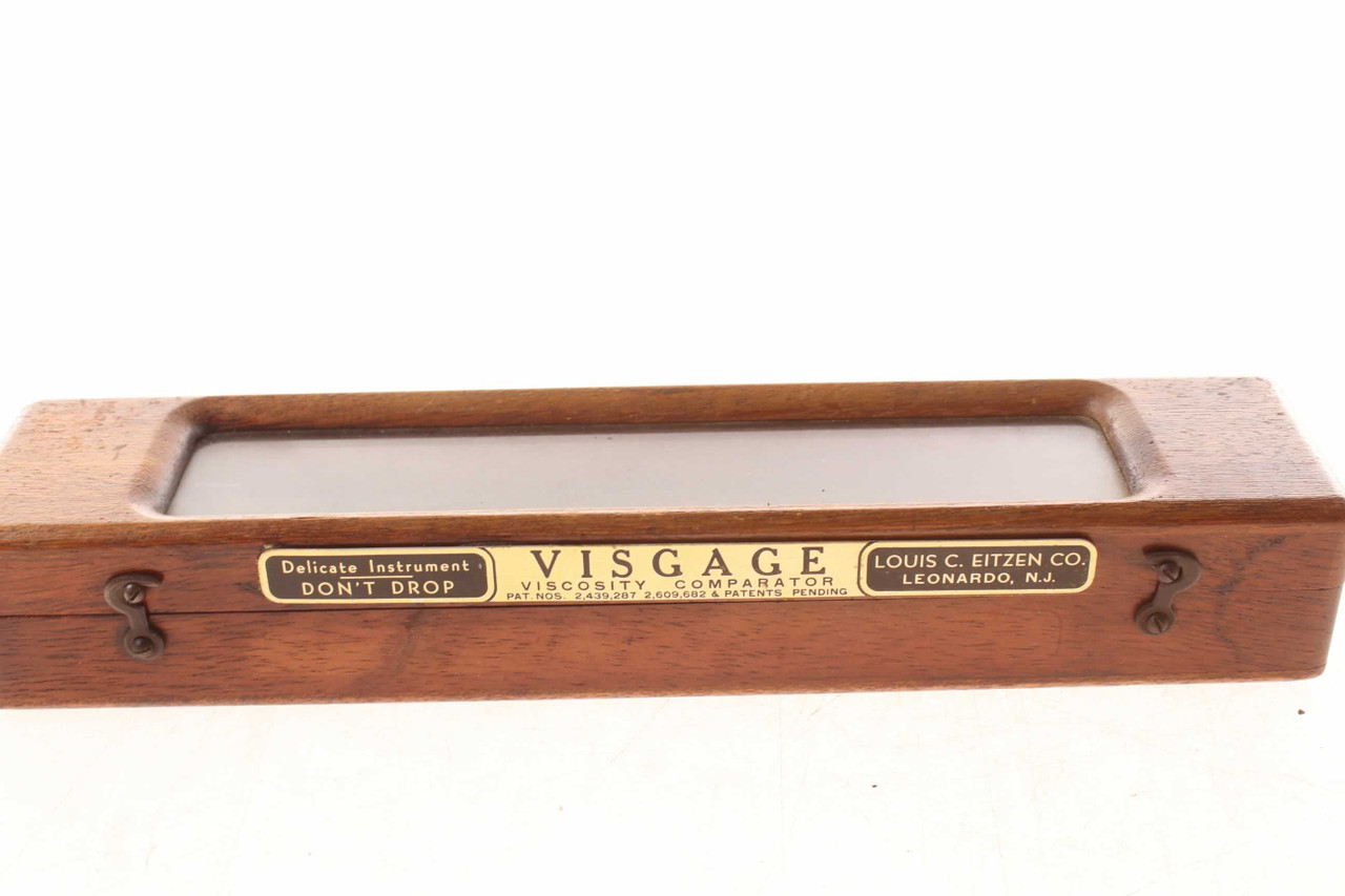 Nice Vintage Louis Eitzen Visgage Oil Viscosity Comparator Instrument ...