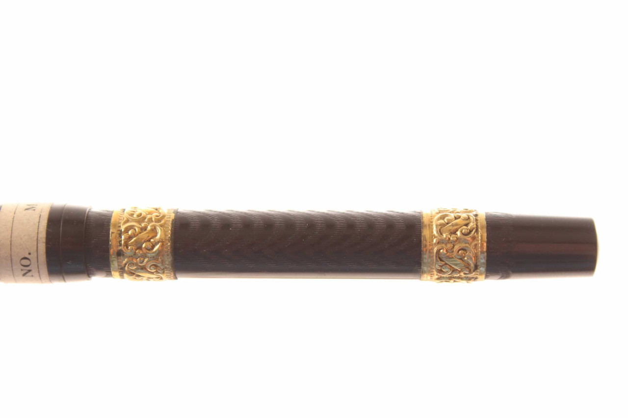 Antique Moore Non Leak Retractable & Safety 14 Karat Gold Fountain Pen ...