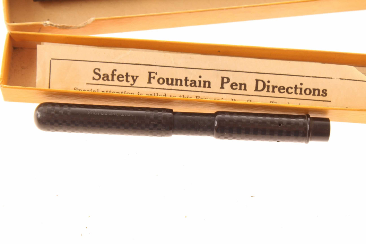 Antique Moore Non Leak Retractable & Safety 14 Karat Gold Fountain Pen ...