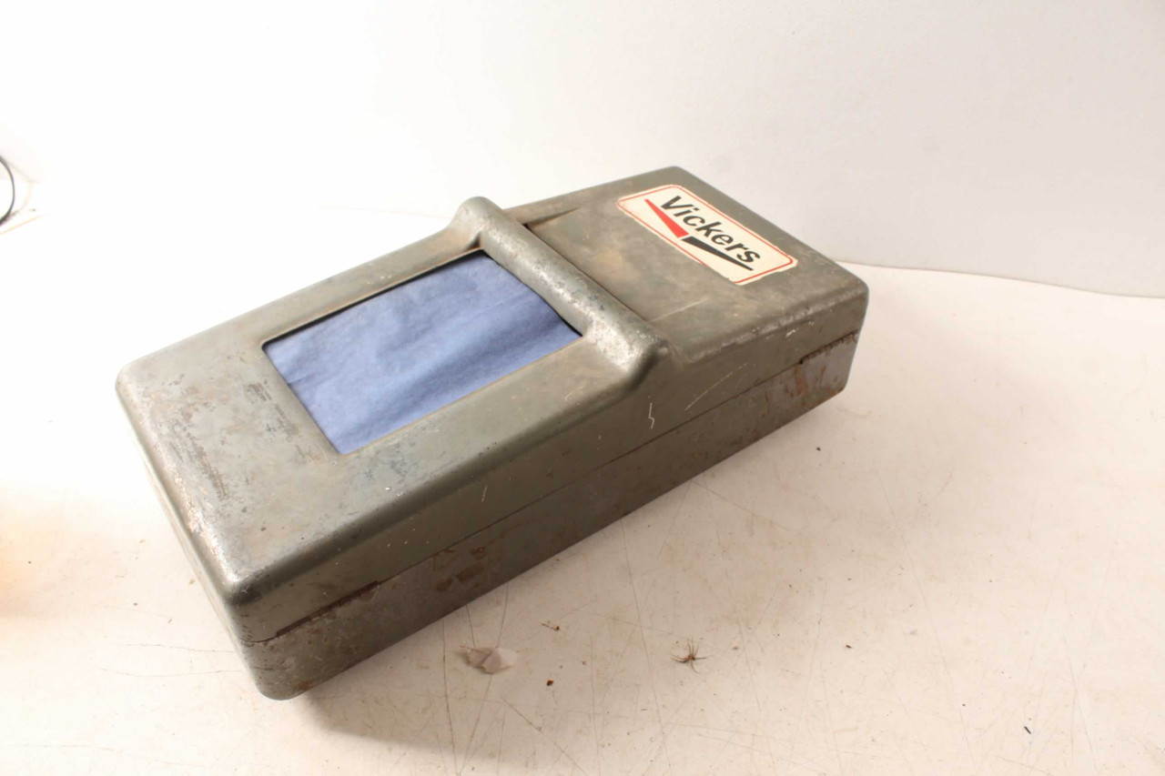 Vintage Vickers Gas & Oil Service Station Receipt Register Machine ...