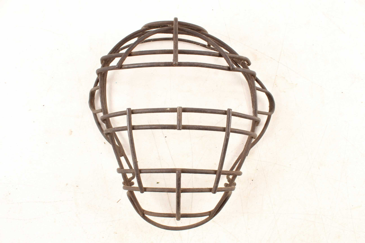 Antique Baseball Spider Wire Catcher Mask Frame Cage - Antique Mystique